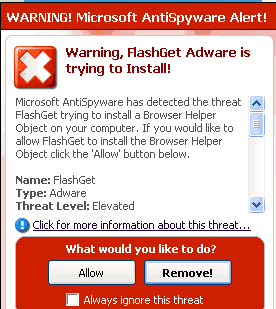 Microsoft Antispyware - Printer Friendly version